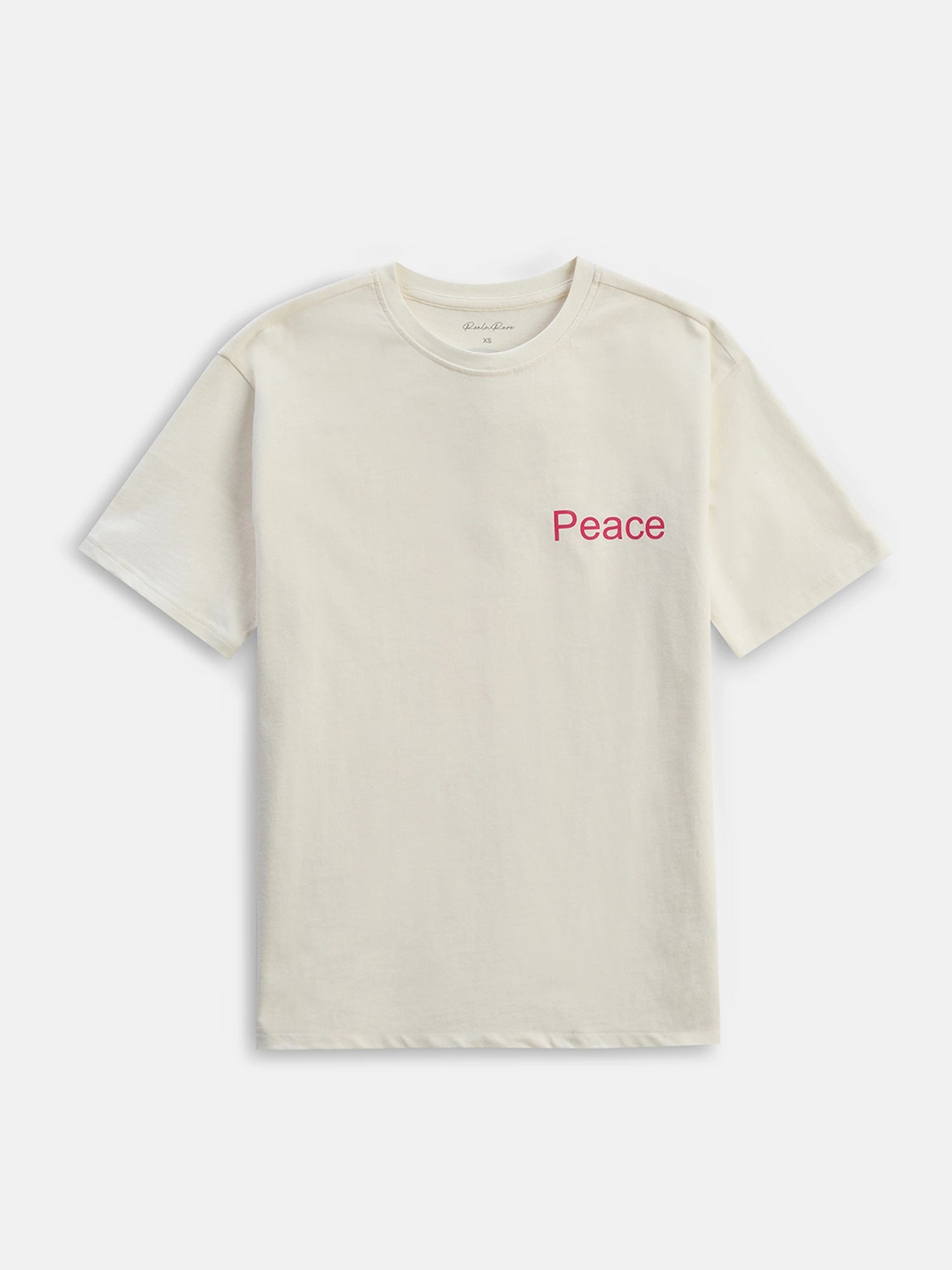 Peace Off Oversized Tee - Off White – REAL n RARE